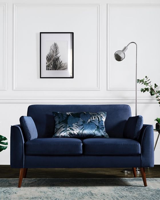 Next navy blue sofa store